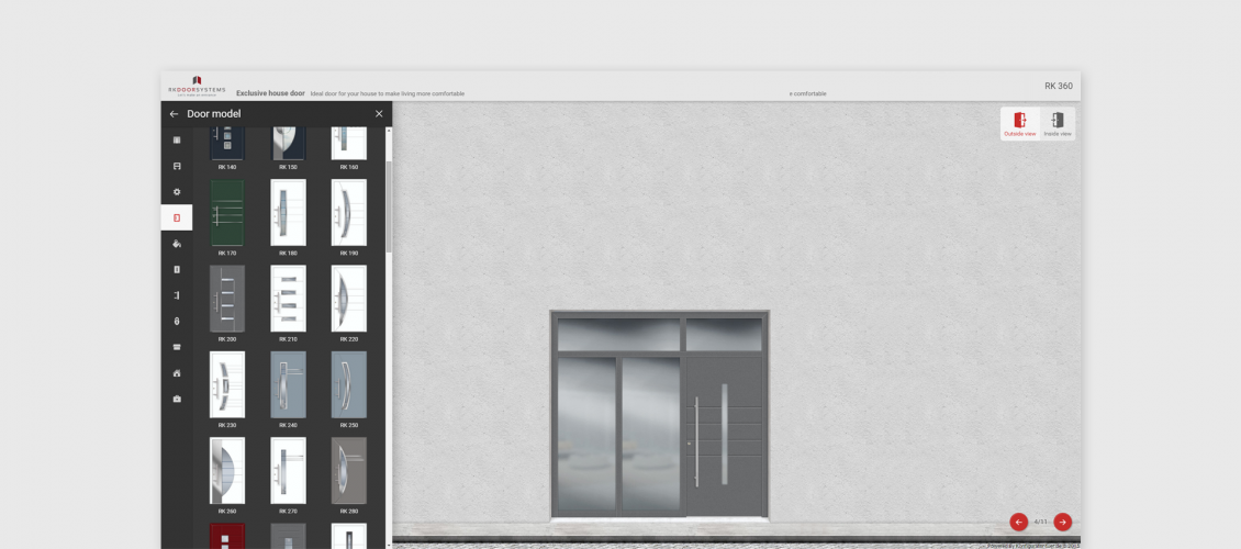Door Systems Configurator by RK
